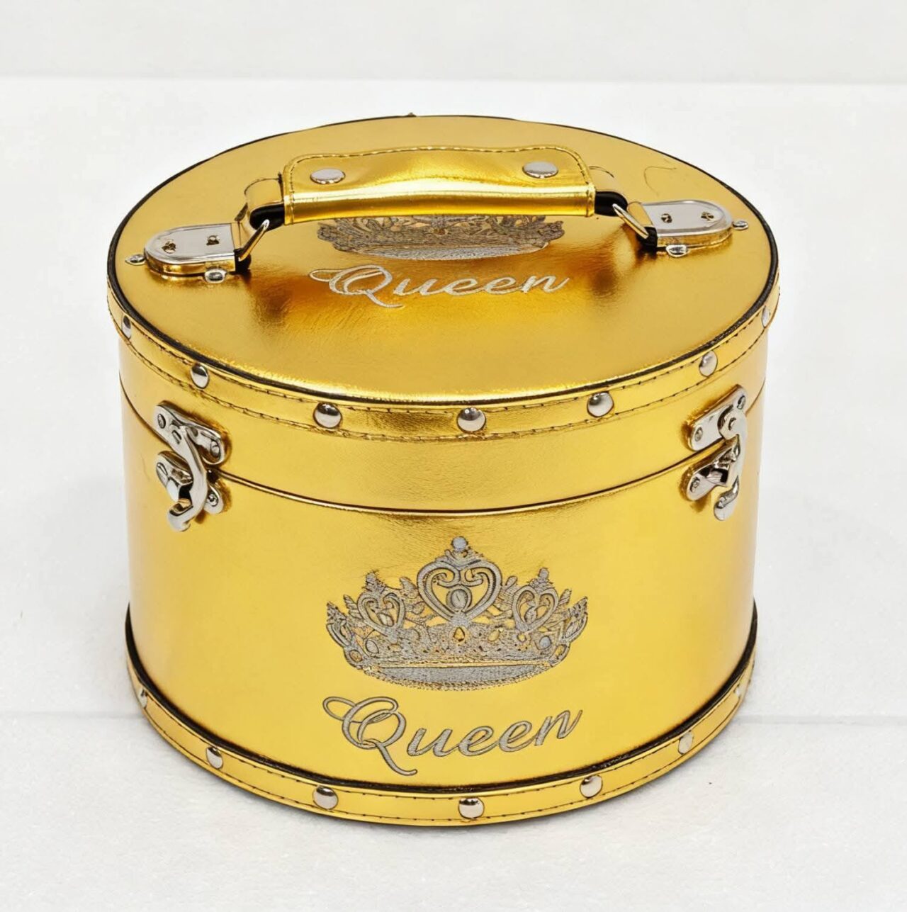 Foil Crown Cases | Shiny Pageant Crown Boxes