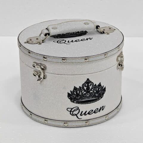 Glitter Crown Cases | Sparkle Pageant Crown Storage